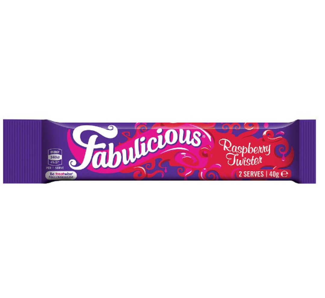 Wonka Fabulicious Raspberry Twister 40G - Etsy