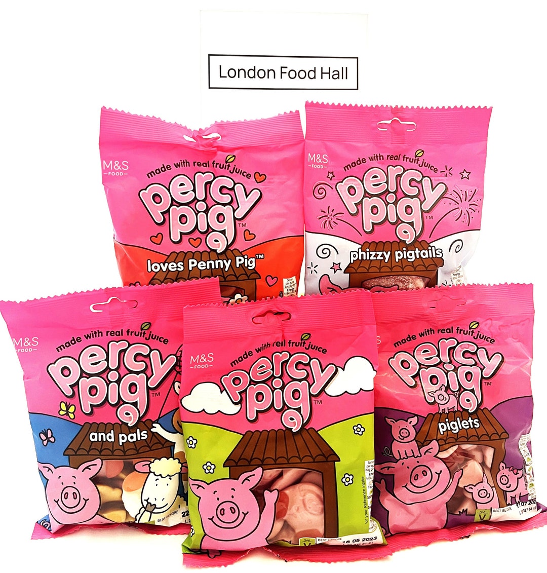 Percy Pig Variety 5 Pack - Etsy