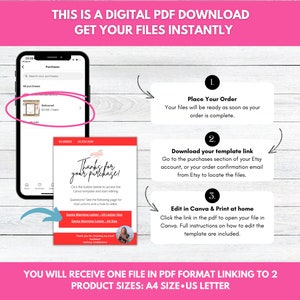 Mother's Day Editable Coupons Canva, Printable Mothers Day Coupons ...