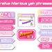 Y2K Bachelorette Photo Booth Props: 2000s Party Decorations, 30 Designs ...