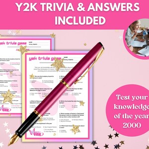 Editable Y2K Bachelorette Games Bundle 2000s Hen Party Clean Dirty Ask ...