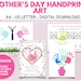 Mother's Day Handprint Art | Print at Home | Last Minute Mothers Day ...
