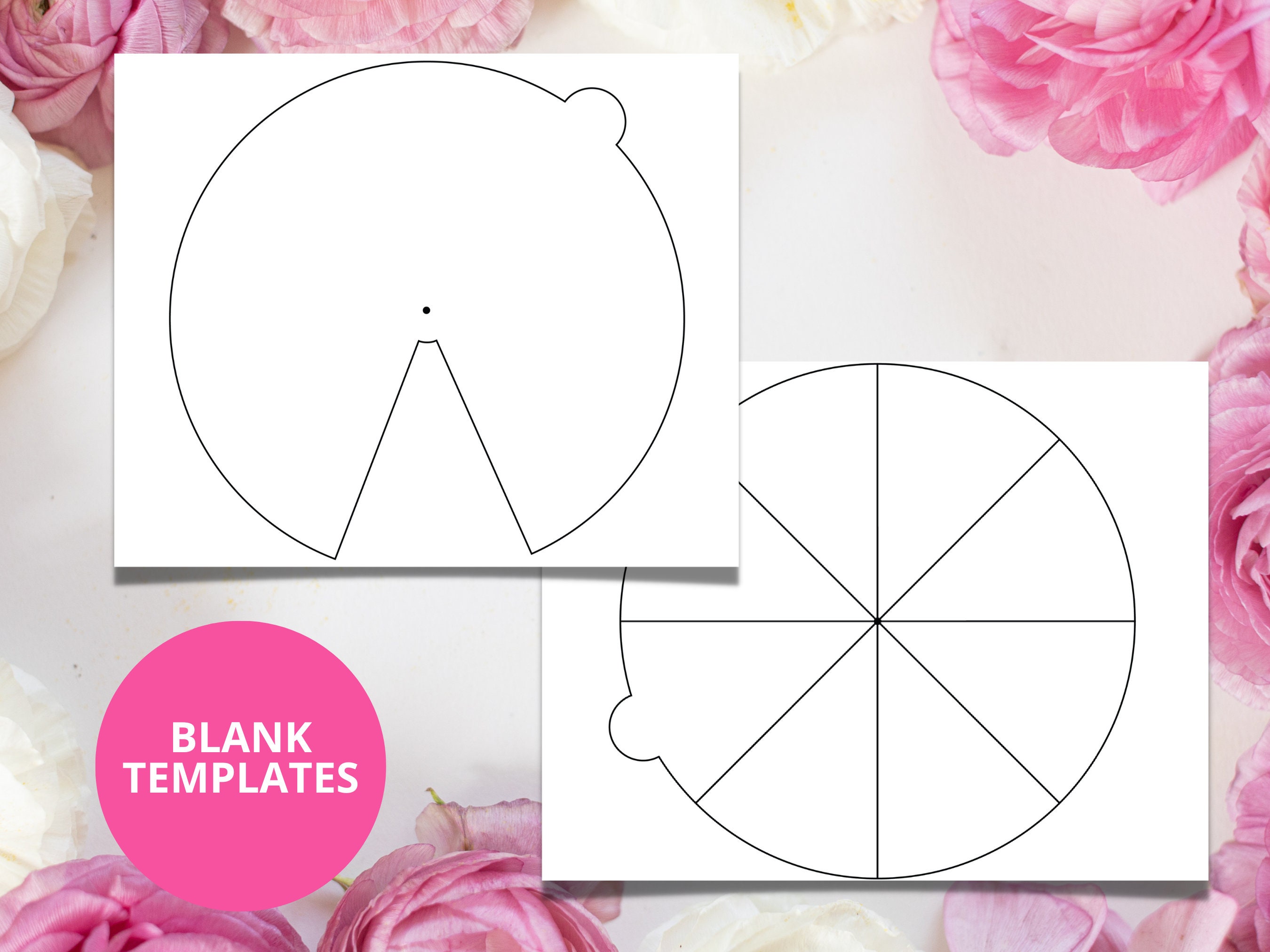 Mother's Day Spinner Wheel Color in Kid's Activity Mothers Day Craft ...