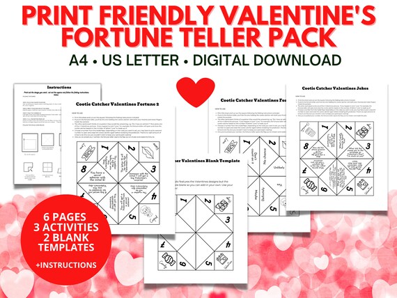 Fortune Teller Cootie Catcher Love