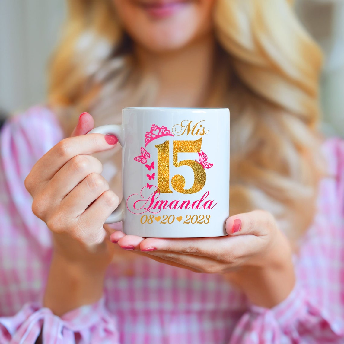 Mis Quince Años Personalized Coffee Mug Favors, Set of 24 - Etsy