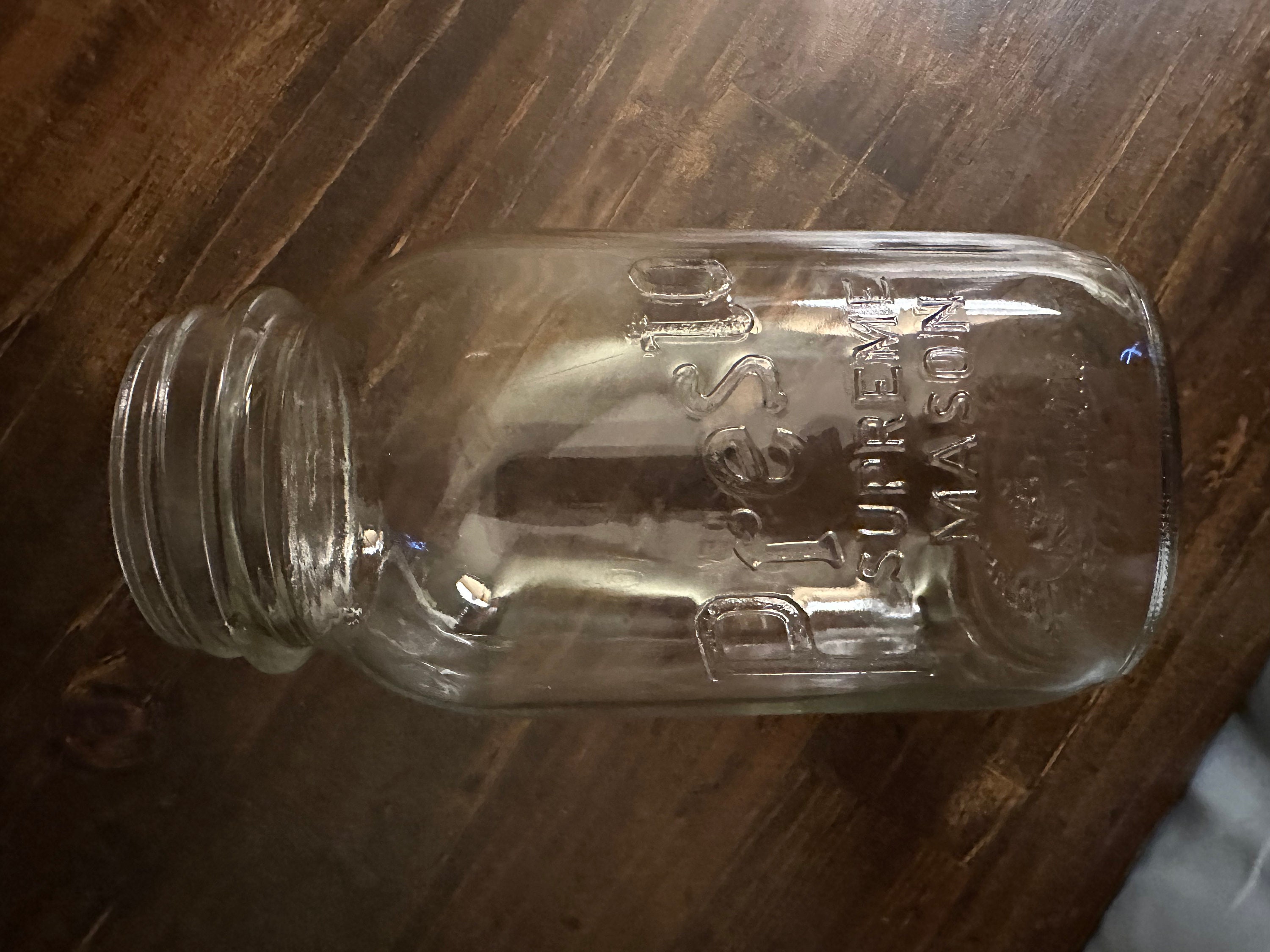Antique Presto Duraglass Mason Jar - Etsy