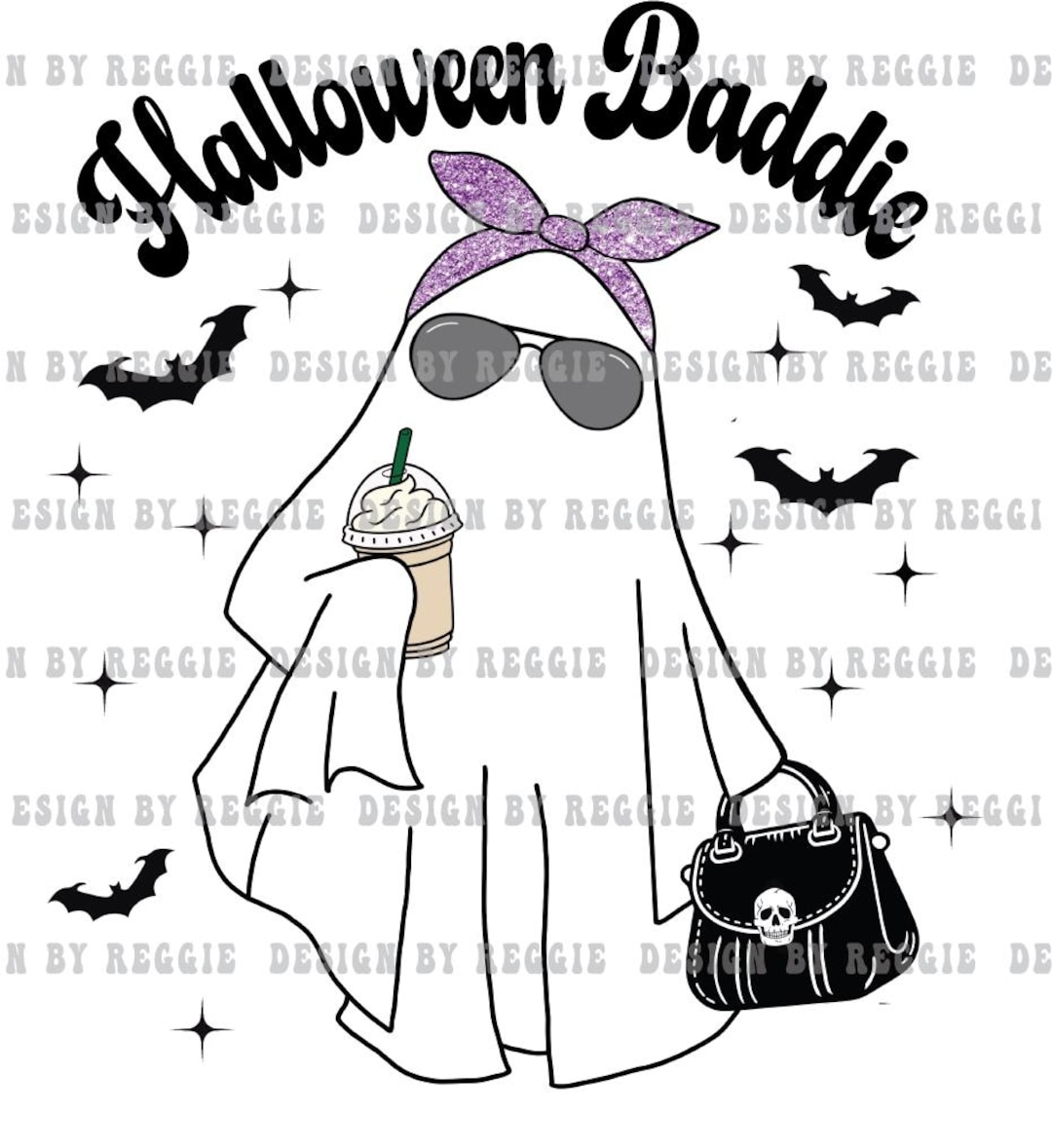 Boojee Halloween Baddie Ghost Halloween Digital Design PNG Sublimation ...
