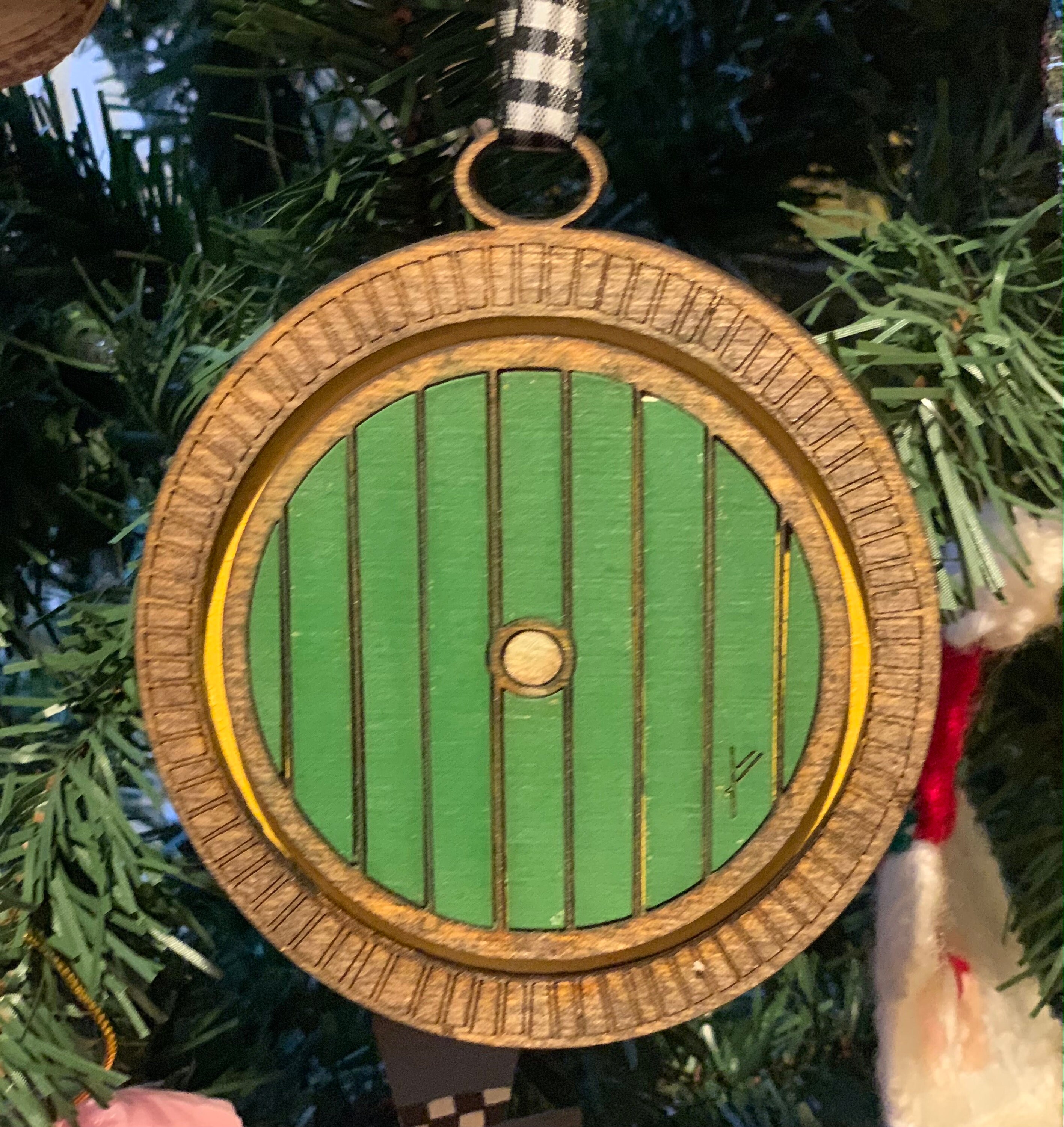 Hobbit Door Ornament File - Etsy
