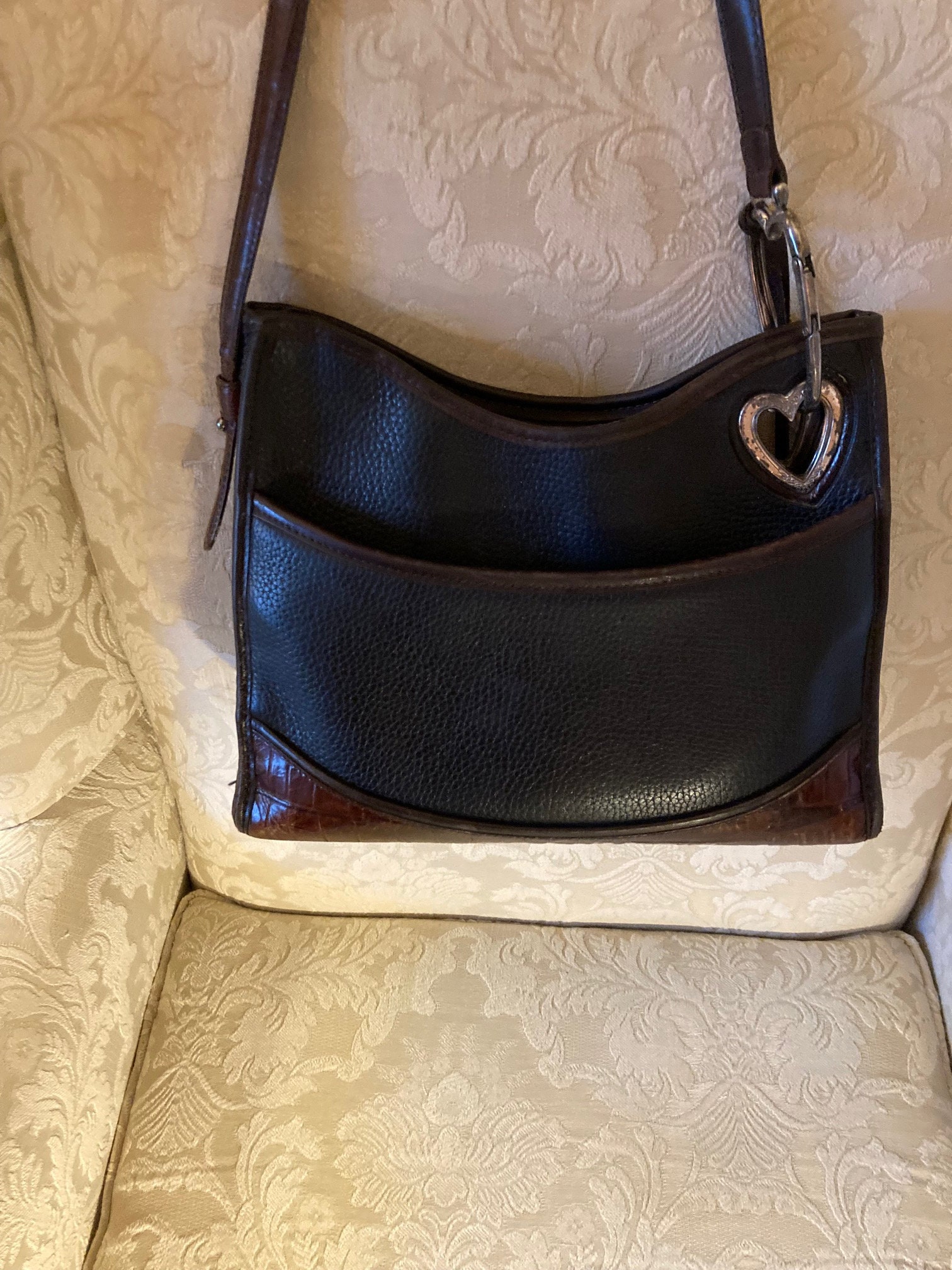 Brighton Purse Black and Brown - Etsy