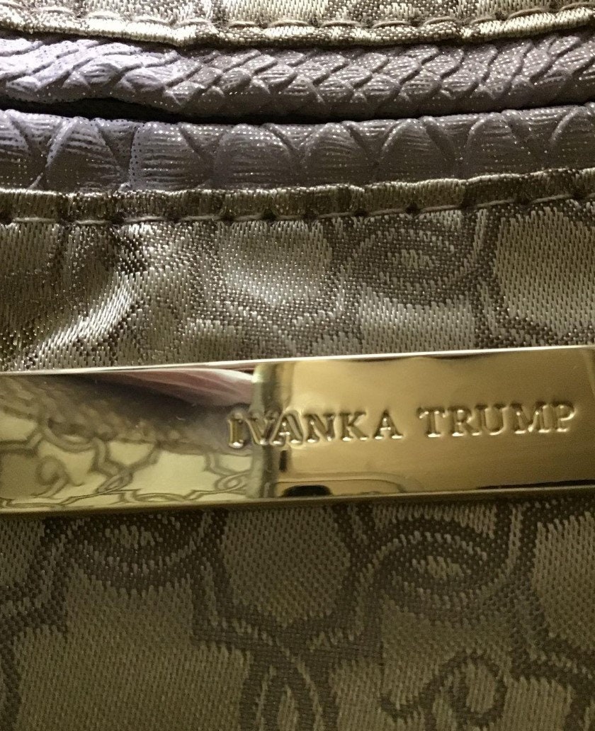Ivanka Trump Golden Leather Purse - Etsy