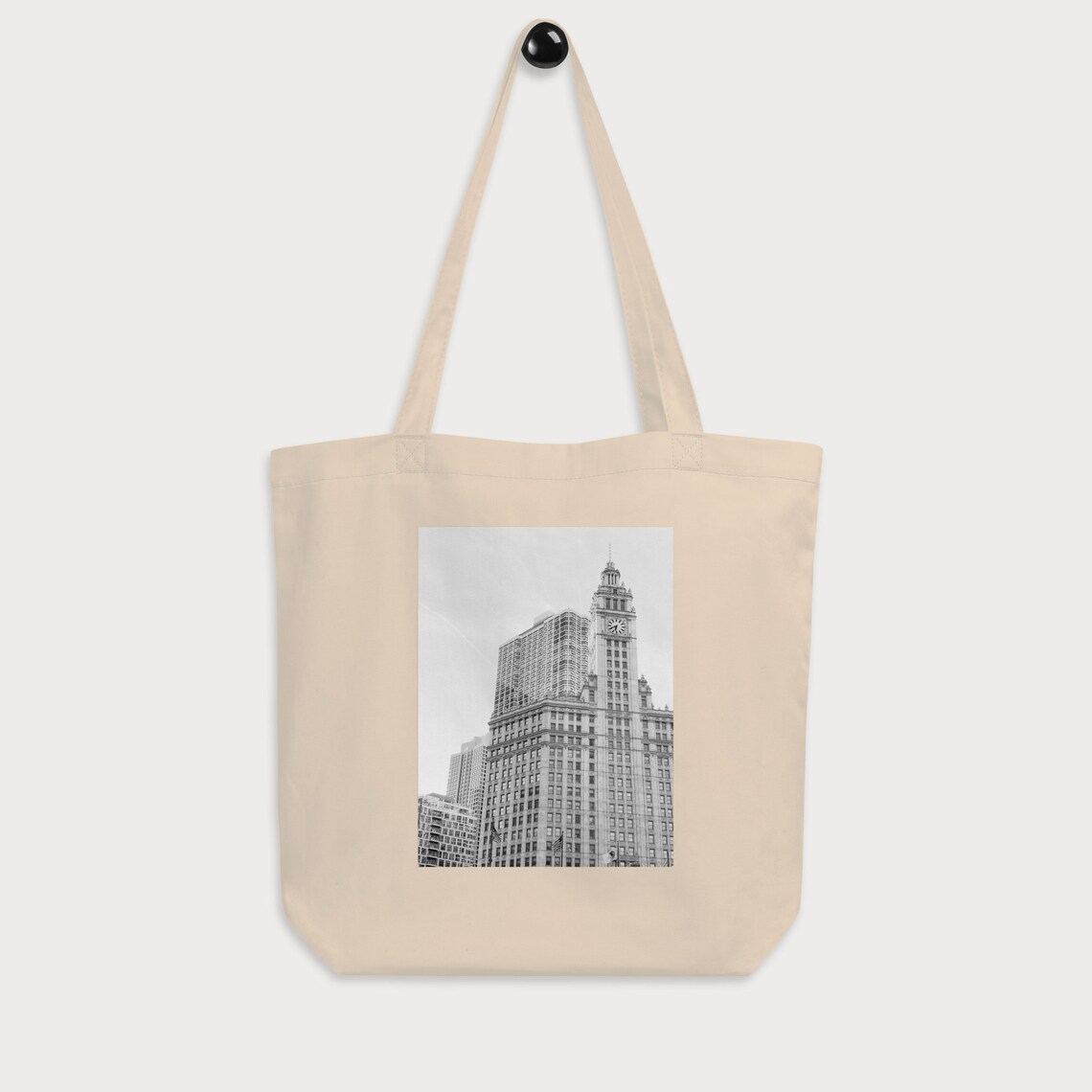 Chicago Architecture Eco Tote Bag, 100% Cotton, Reusable, Durable ...