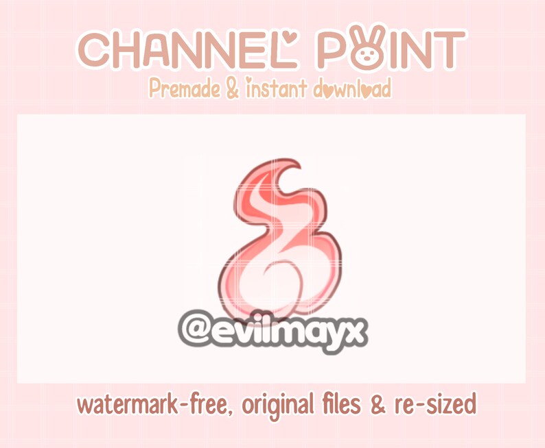 Red Flame Channel Points for Twitch/kick Twitch Channel Point Icon ...