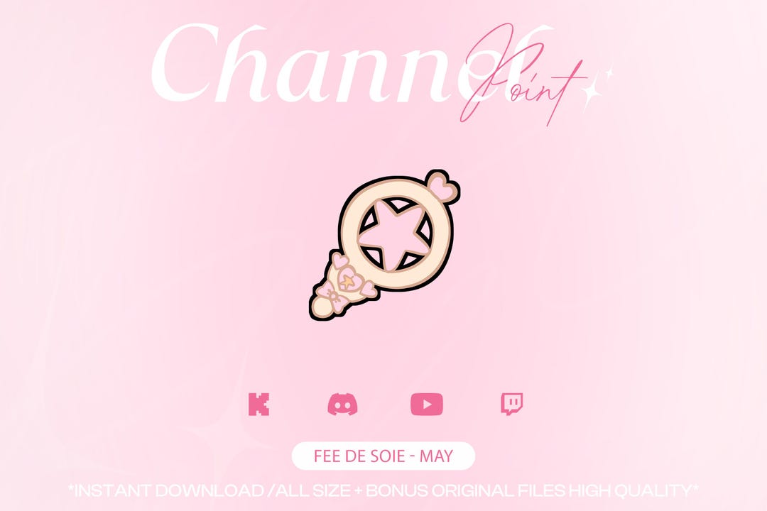 Sm MAGIC WAND Star Channel Points for Twitch/kick/youtube/discord ...