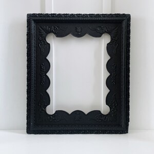 Antique Wood Carved Scalloped Picture Frame - Etsy