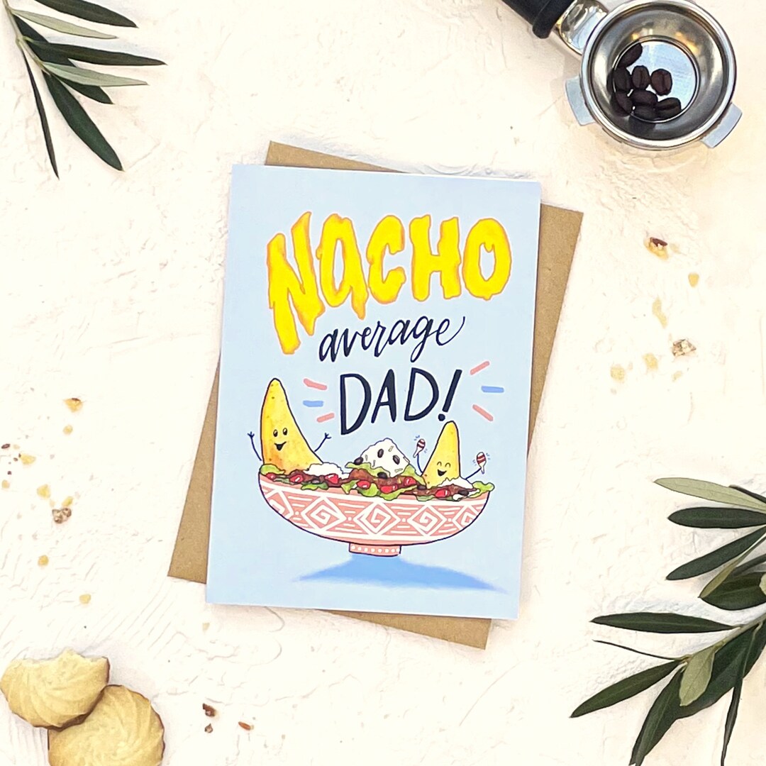 Happy Fathers Day Card Not Your Average Dad Card for Him Cute, Fun, Dad ...
