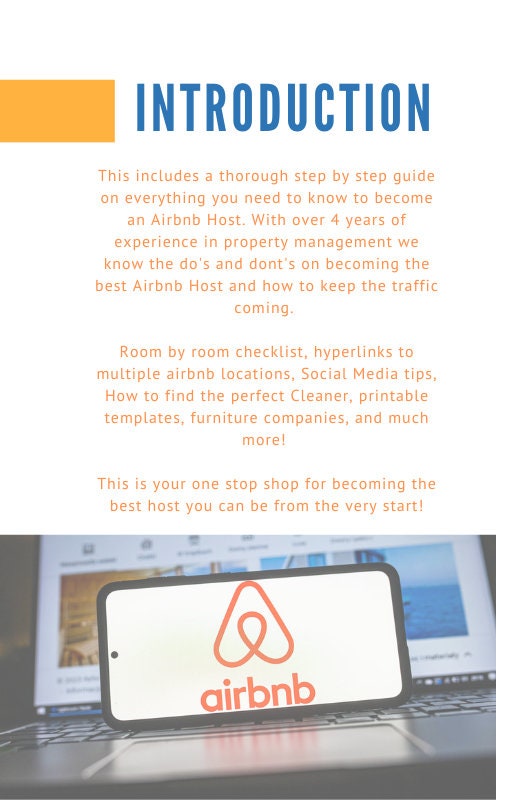 Air Bnb Guide for Beginners - Etsy