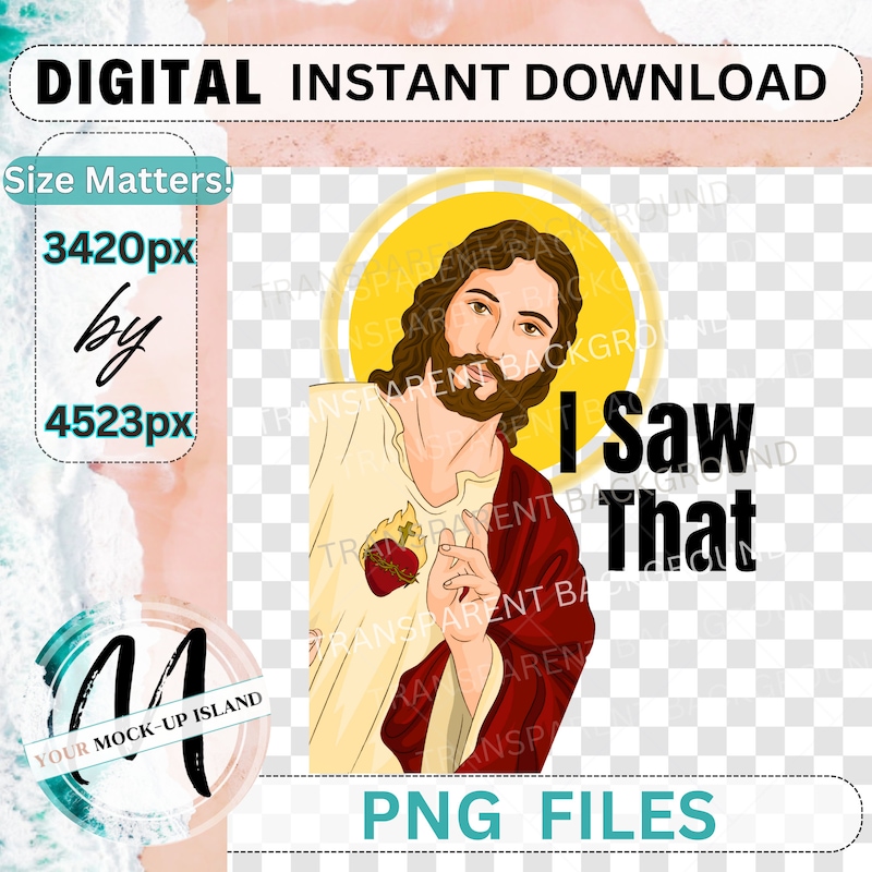 Jesus I Saw That - Etsy