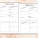 Editable and Printable Nursing Care Plan, Nursing Student Care Plan ...