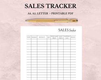 Online Sales Tracker - Etsy