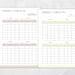 Printable Weekly Check-in Tracker, Editable, Weekly Check-in Planner ...
