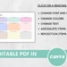 Printable Med Surg Template, Editable Medical Surgical Sheet, Disease ...