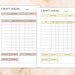Editable and Printable Craft Show Tracker, Craft Fair Log, Market Stall ...