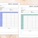 Printable Rent Payment Ledger, Printable Rent Payment Log, Rental ...