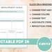 Development Goals Template, Printable, Editable Career Growth Sheet ...