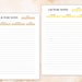 Editable and Printable Lecture Notes, Lecture Note Templates, Student ...