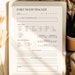 Printable Communication Log, Editable Conversation Record, Call Log ...