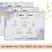 Editable Cake Care Card, Printable Birthday Cake Cards, Wedding Cake ...
