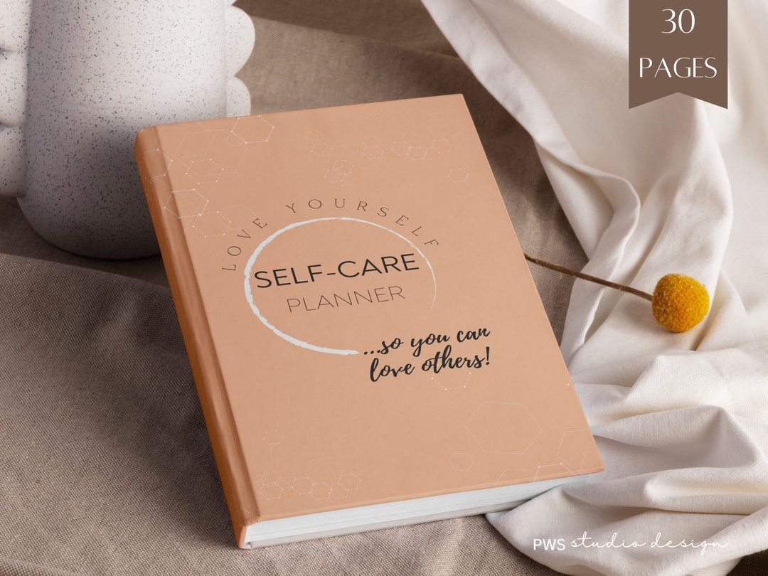 Boho Self Care Planner Editable Self-love Journal Mental Health ...