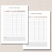 Exam Timetable Printable and Editable, Study Template, Student Log ...