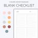 Printable Weekly Check-in Tracker, Editable, Weekly Check-in Planner ...