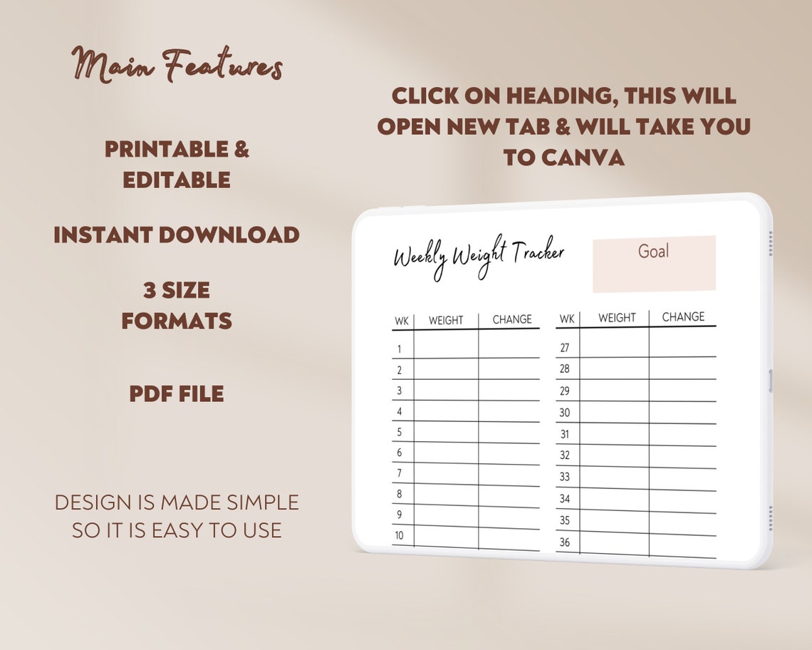 Printable Tracker Bundle Templates, Daily Mood Tracker, Debt Tracker ...