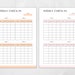 Printable Weekly Check-in Tracker, Editable, Weekly Check-in Planner ...