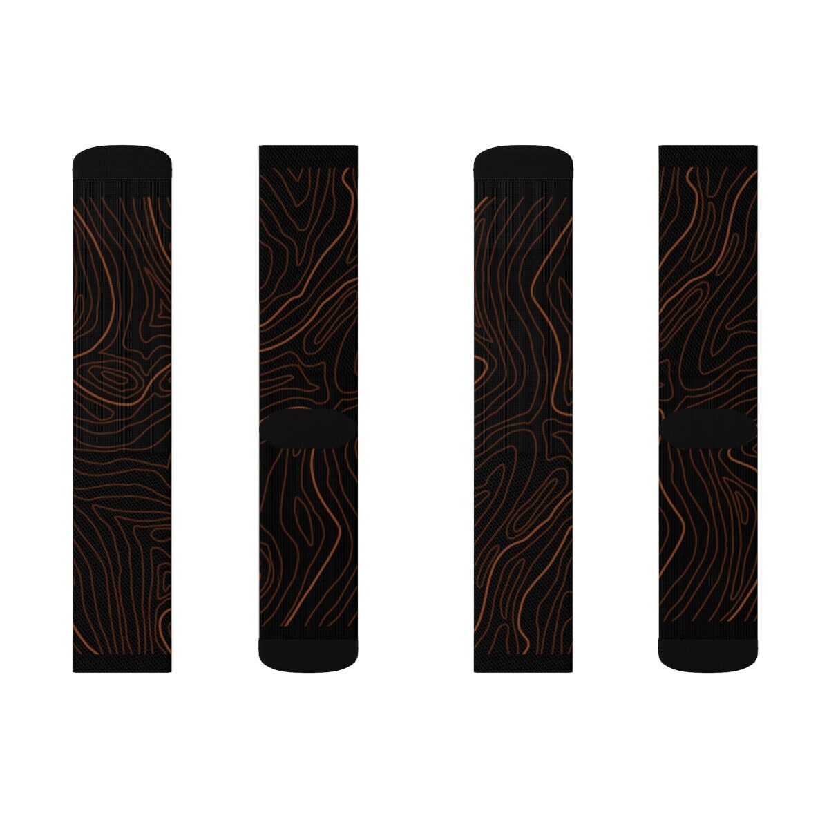 Topographic Map Socks - Etsy