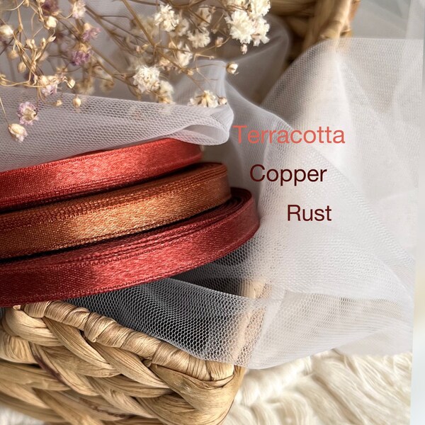 Rust Ribbon - Etsy