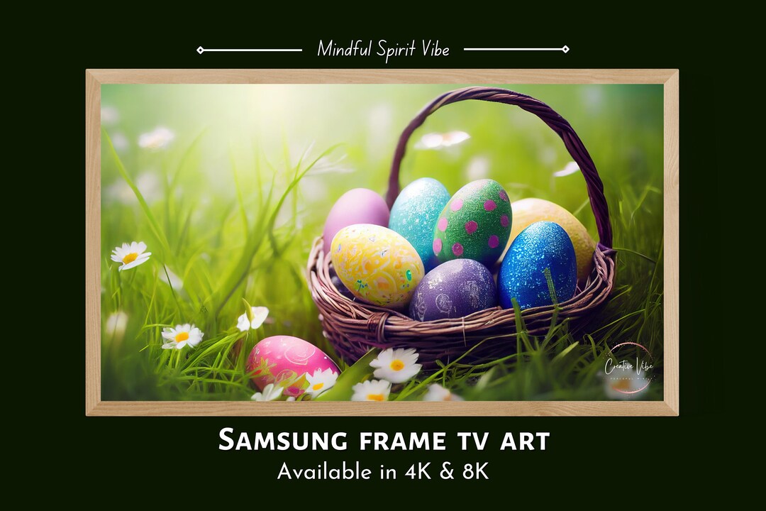 Samsung Frame TV Art Easter, Easter Frame TV, Christian Art TV, Easter ...