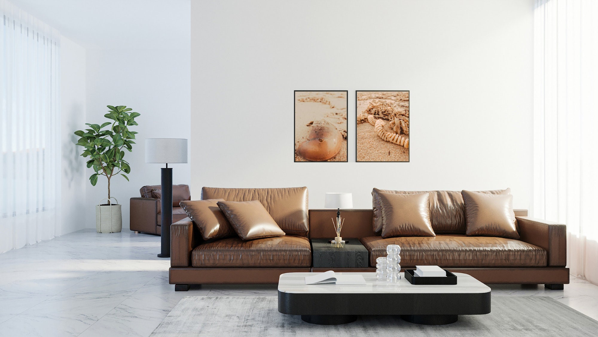 Mermaid's Purse Printable Art- Conch Shell Casing Seashore- Nautical ...