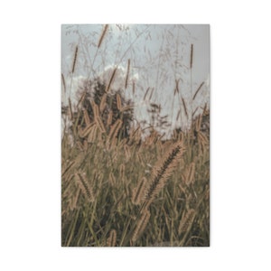 Cottagecore Inspired Meadow Canvas Art Farmhouse Décor Nature ...