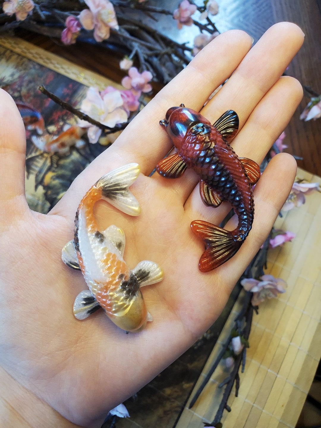 Customizable Resin Koi - Etsy