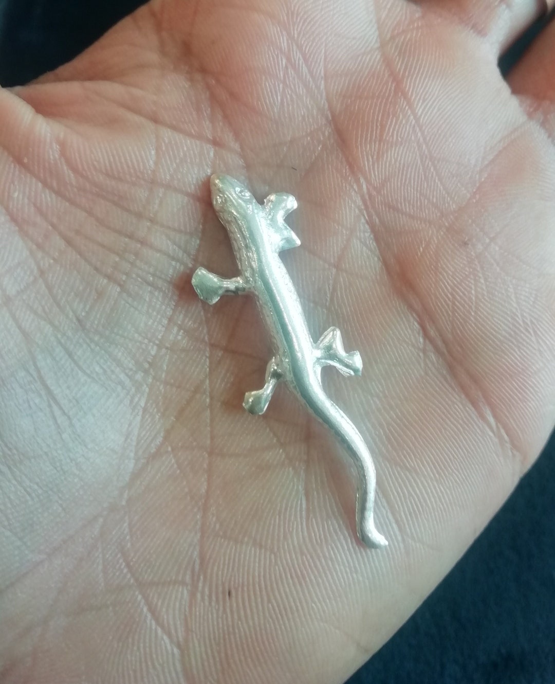 Pure Silver Lizard Idol for Pooja/mandir/temple Spiritual Workship ...