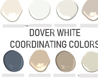 Dover White Sherwin Williams - Etsy