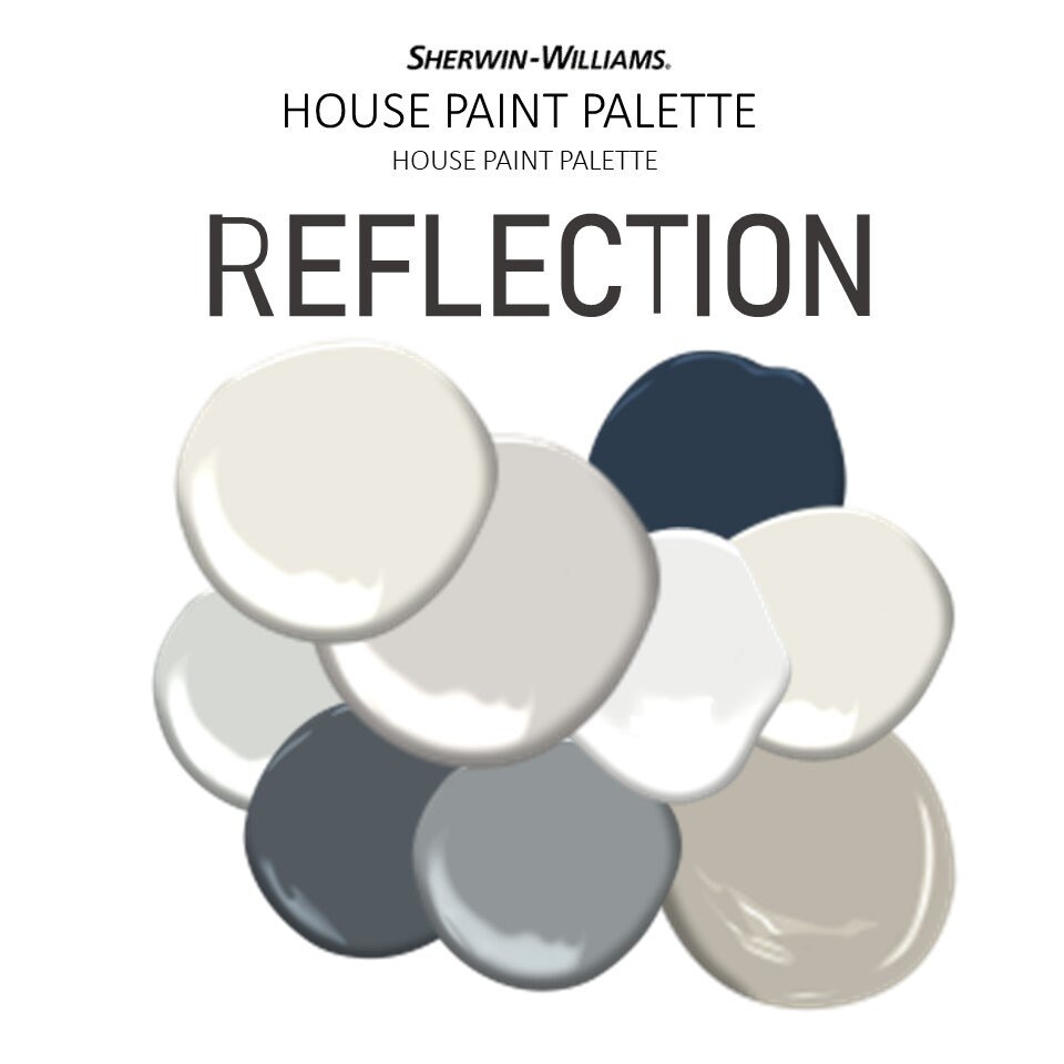 REFLECTION Coordinating Colors Modern Interior Home Pre-packed Paint ...