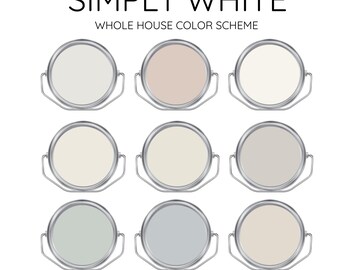 CLOUD CLOVER Benjamin Moore Interior Paint Palette prepacked Paint ...
