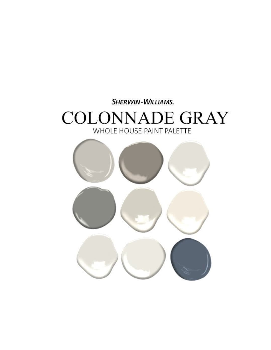 Sherwin Williams Collonade Gray