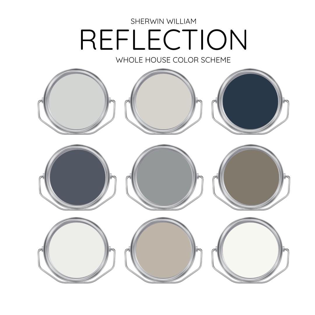 REFLECTION Coordinating Colors Modern Interior Home- Pre-packed Paint ...