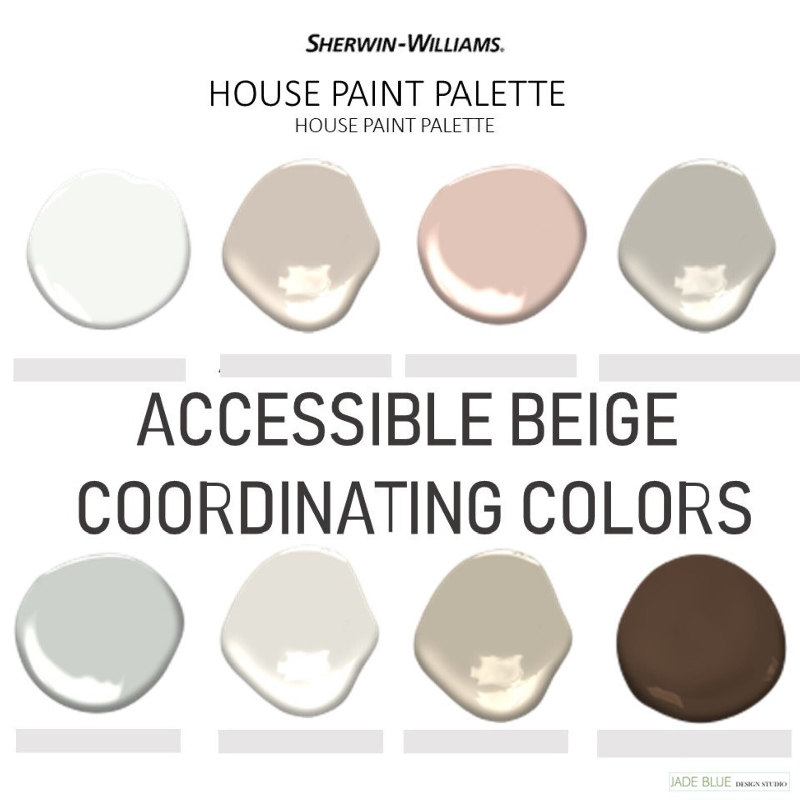 ACCESSIBLE BEIGE Coordinating Colors Modern Interior Home - Etsy