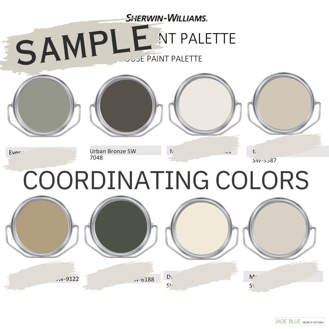 COLONNADE GRAY Coordinating Colors Modern Interior Home Pre-packed ...